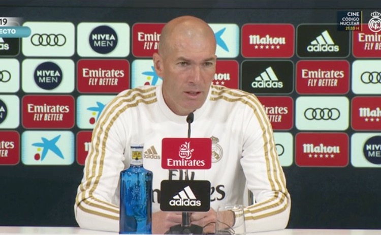 Zidane : "Même sans Hazard, on a gagné pendant quatre mois"